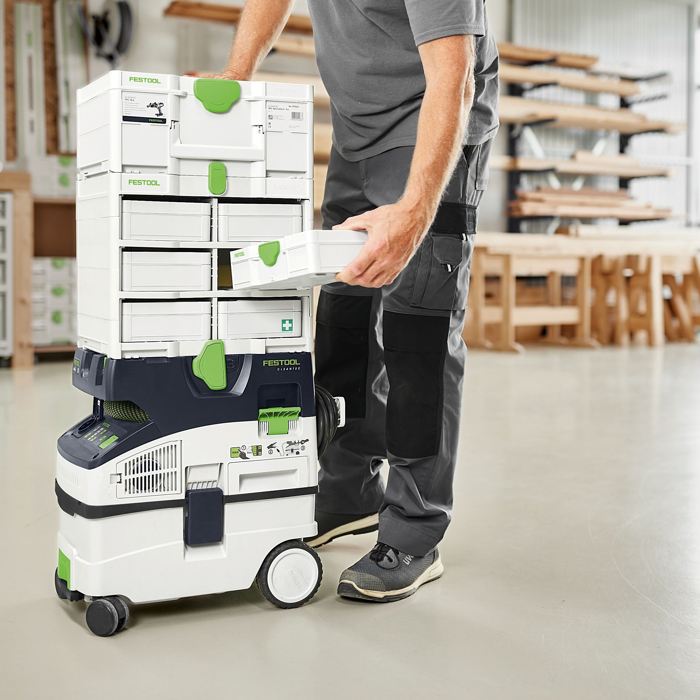 Festool - Systainer³ Rack SYS3-RK/6 M 337 - 577807 | Leroy Merlin