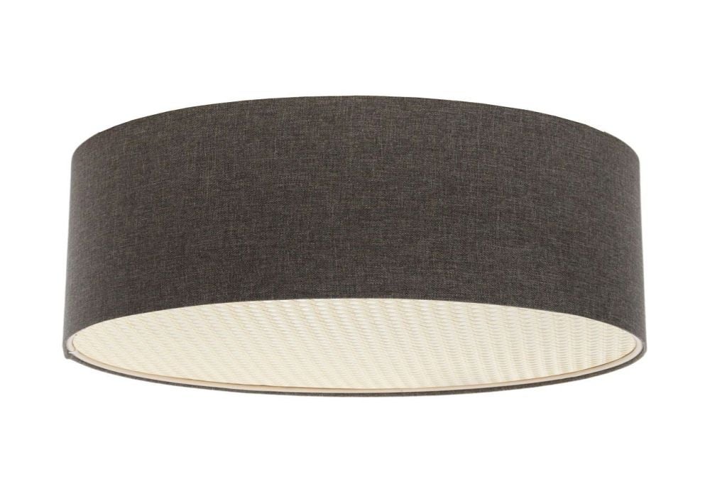 Plafon sufitowy ERUTAN RATTAN 50 szary - Leroy Merlin