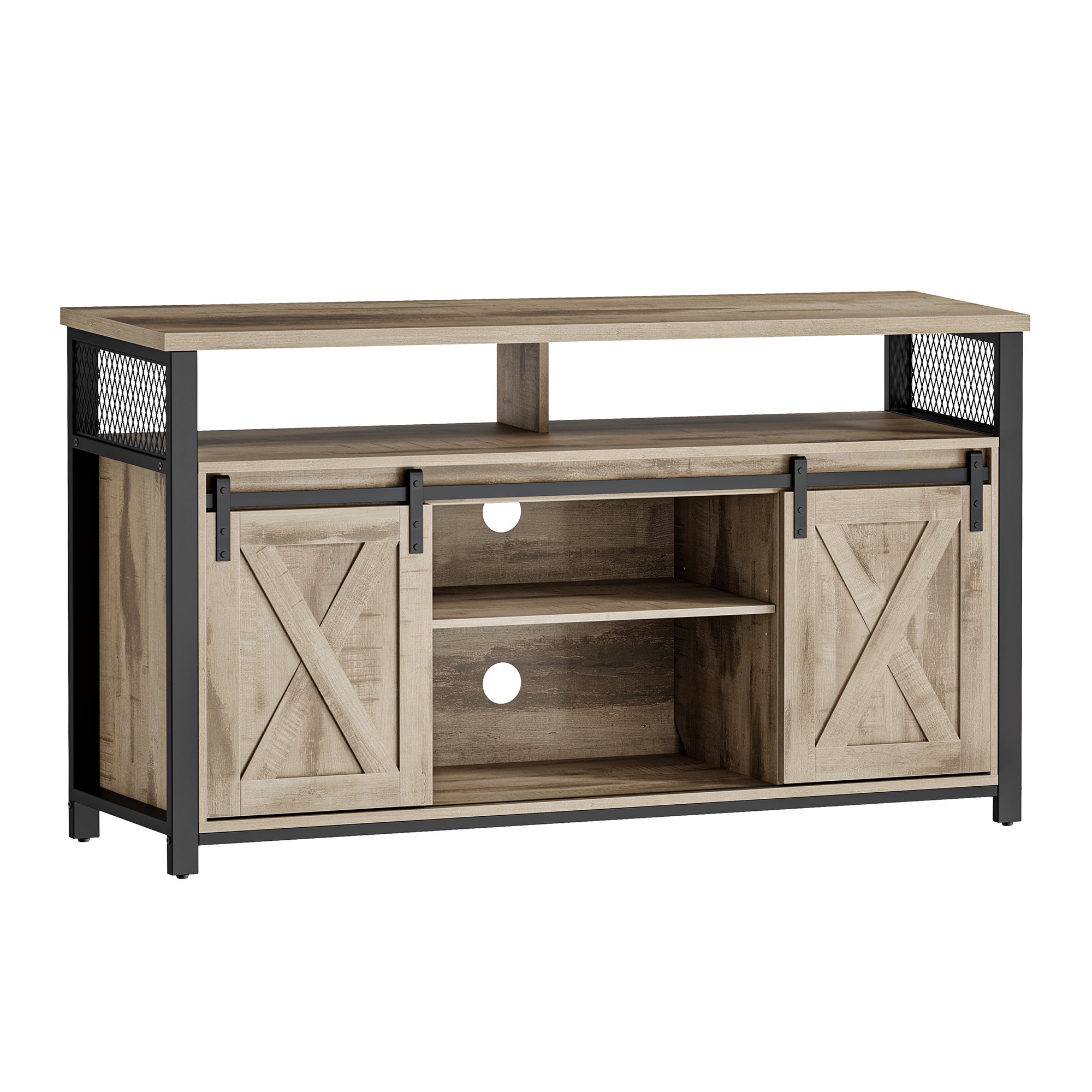 Meuble TV, Support pour Téléviseur Jusqu’à 60 Pouces, Table Télé avec ...