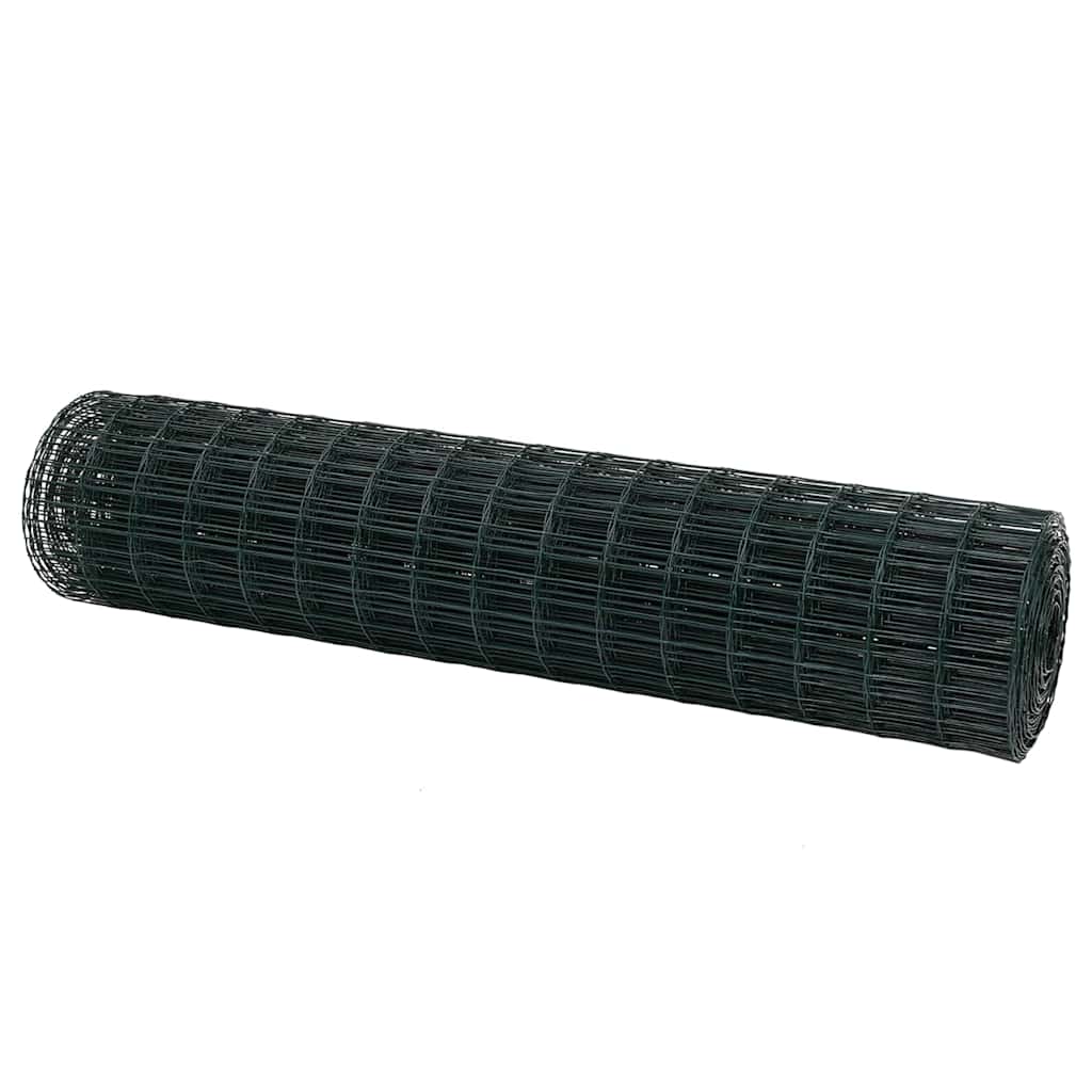 Clôture Euro Green 1 x 25 m en fer revêtu de PVC - COMFORTXL | Leroy Merlin