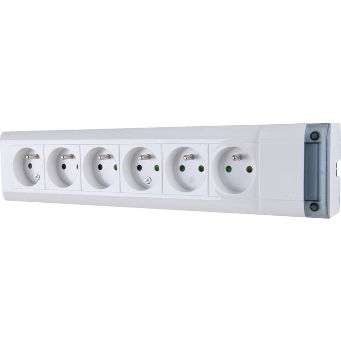 BLOC MULTIPRISE FIXABLE 6X2P+T L | Leroy Merlin