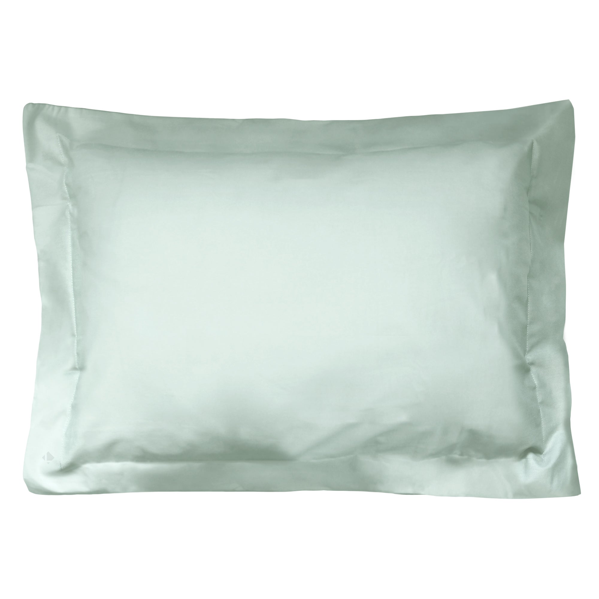 Taie d'oreiller uni 60x40 cm coton ALTO vert fleur d'amandier | Leroy ...