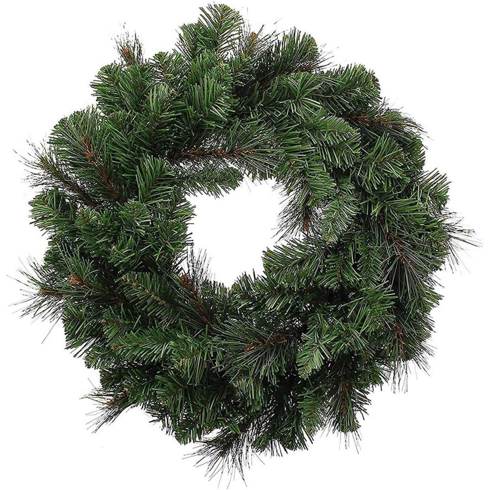 Couronne derrière la porte "Milton" en PP effet aiguilles de pin ...