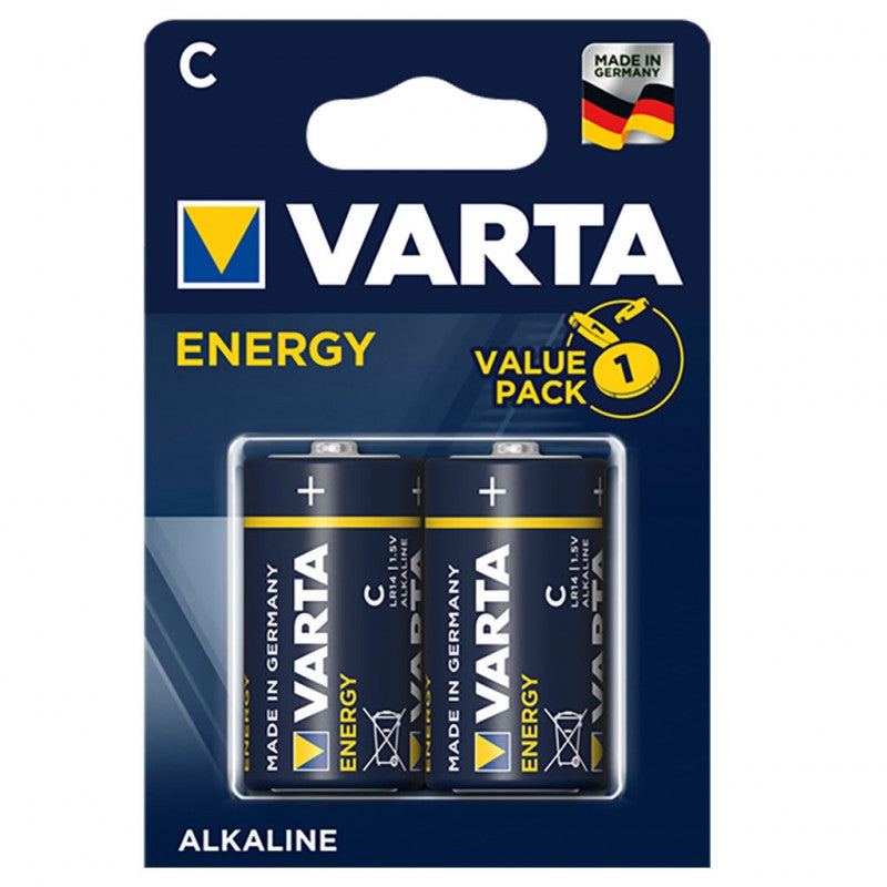 Pila Alcalina Lr14 1,5V Energy Varta 2 Pz | Leroy Merlin