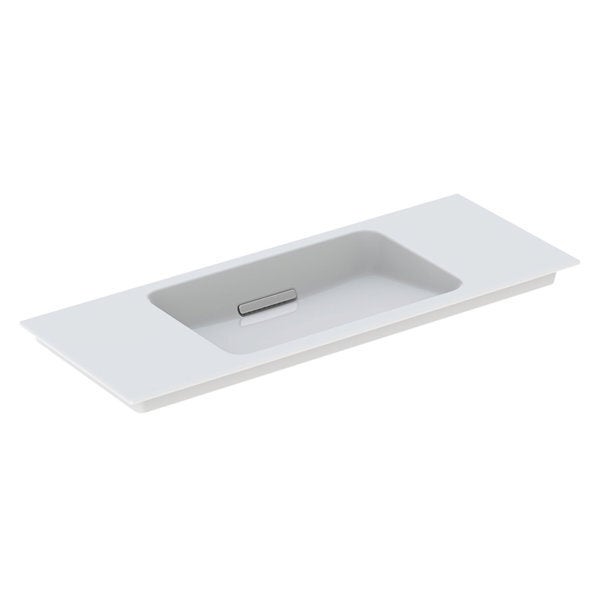 Geberit ONE lavabo pour meubles 500396, sans trou pour robinet, avec ...