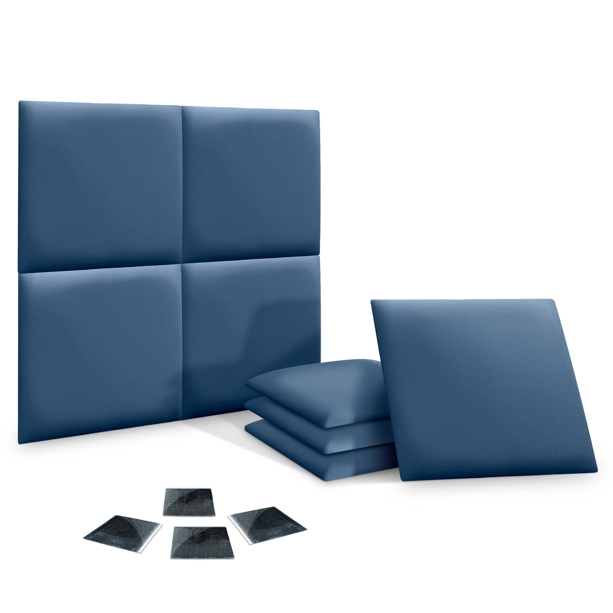 DHOME Juego de 8 Paneles Tapizados de Lino Pack Autoadhesivos para ...