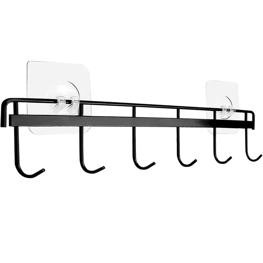 Support à crochets pour ustensiles de cuisine, aucun perçage requis ...