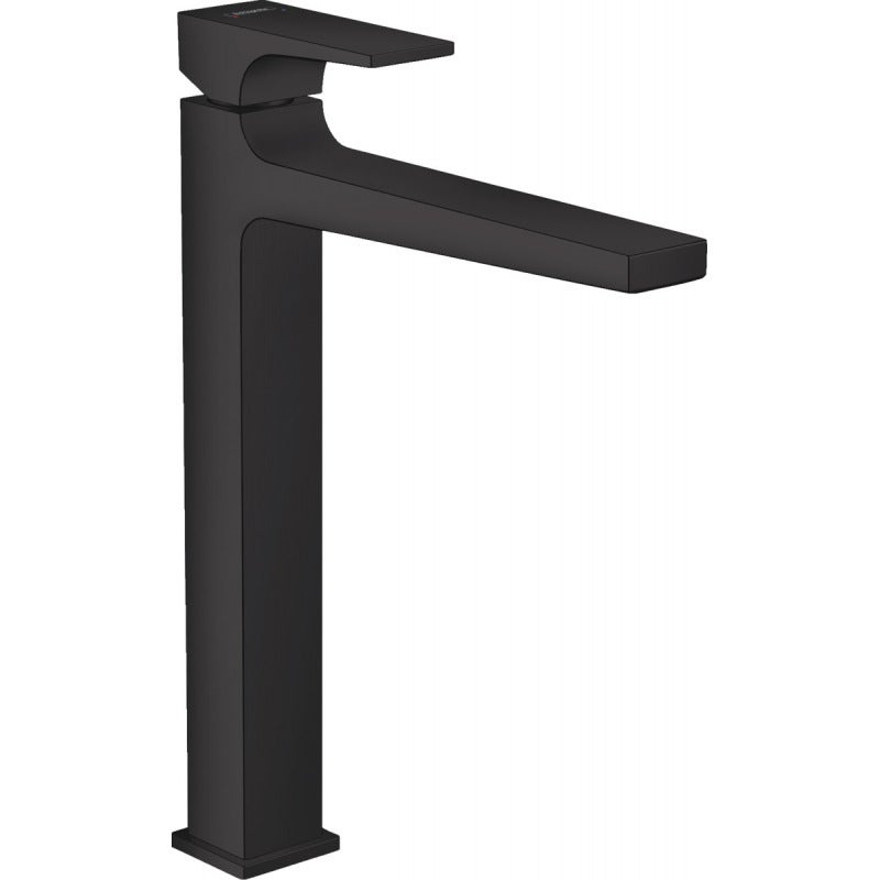 Hansgrohe Metropol Mezclador de lavabo 260, desagüe Push-Open, negro ...