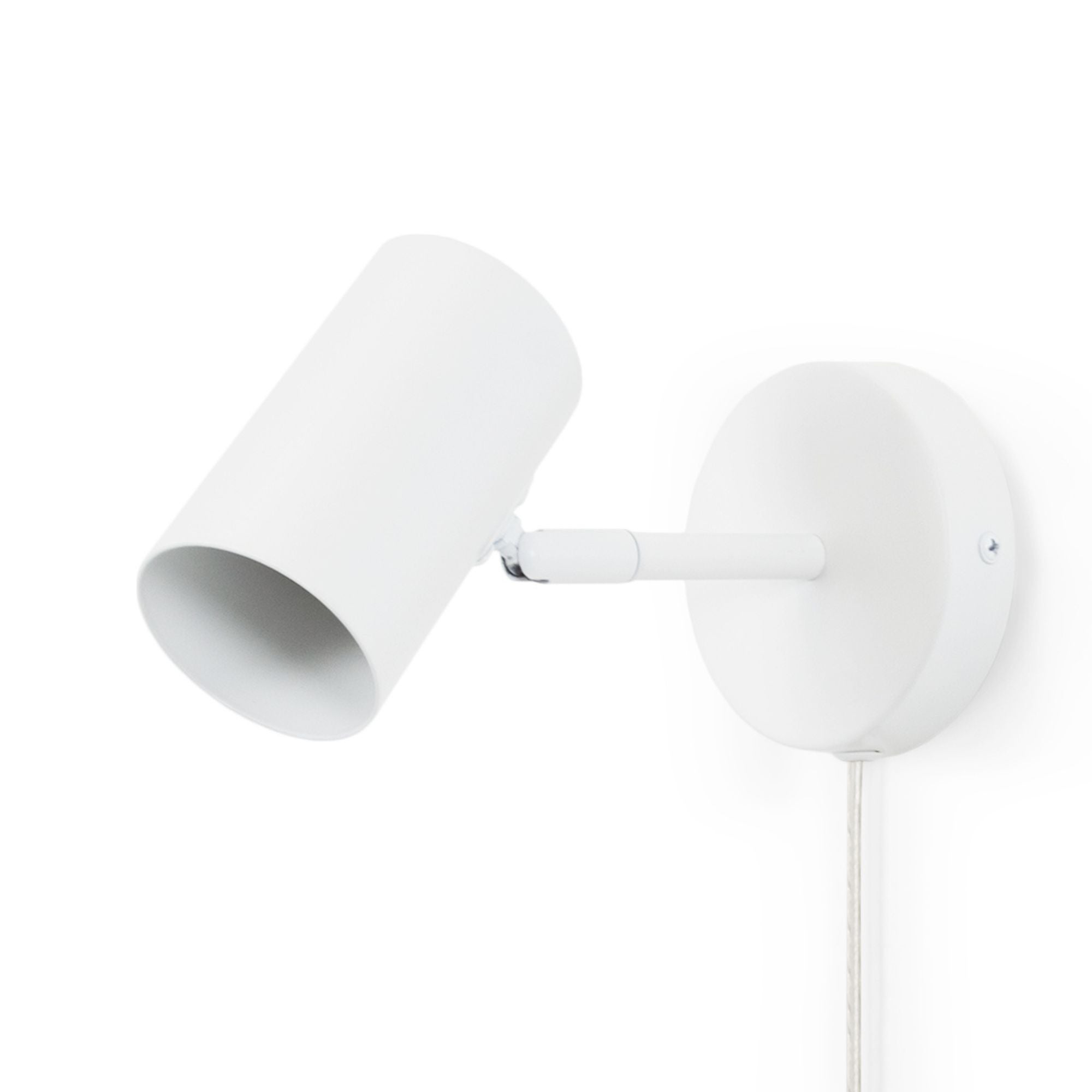 Applique murale d'intérieur orientable "Ben" avec câble et prise - E27 ...