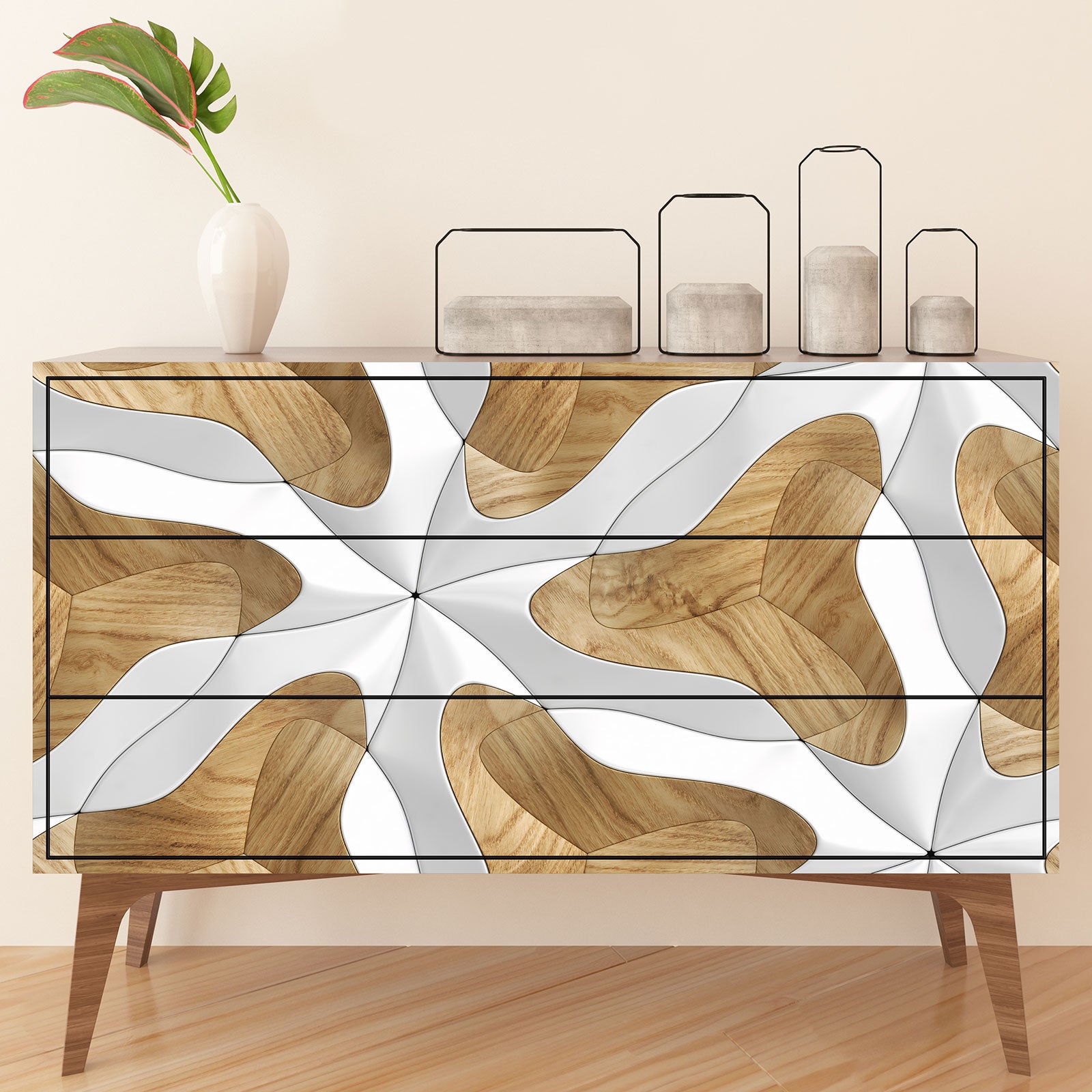 Vinilo Adhesivo para muebles - Efecto 3D | Leroy Merlin