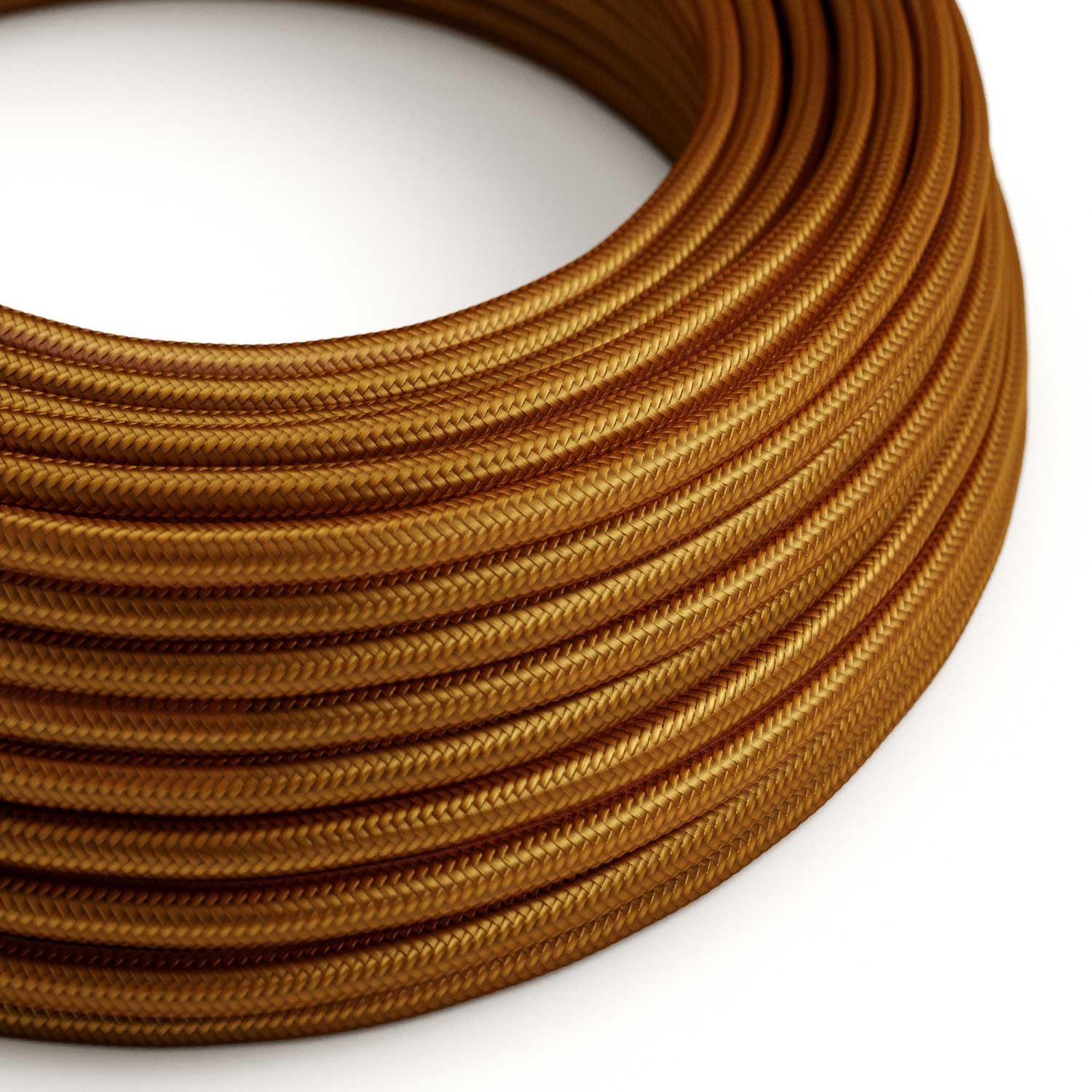 Creative-Cables, Cable électrique, whiskey RM22, 10 m, rond effet soie ...