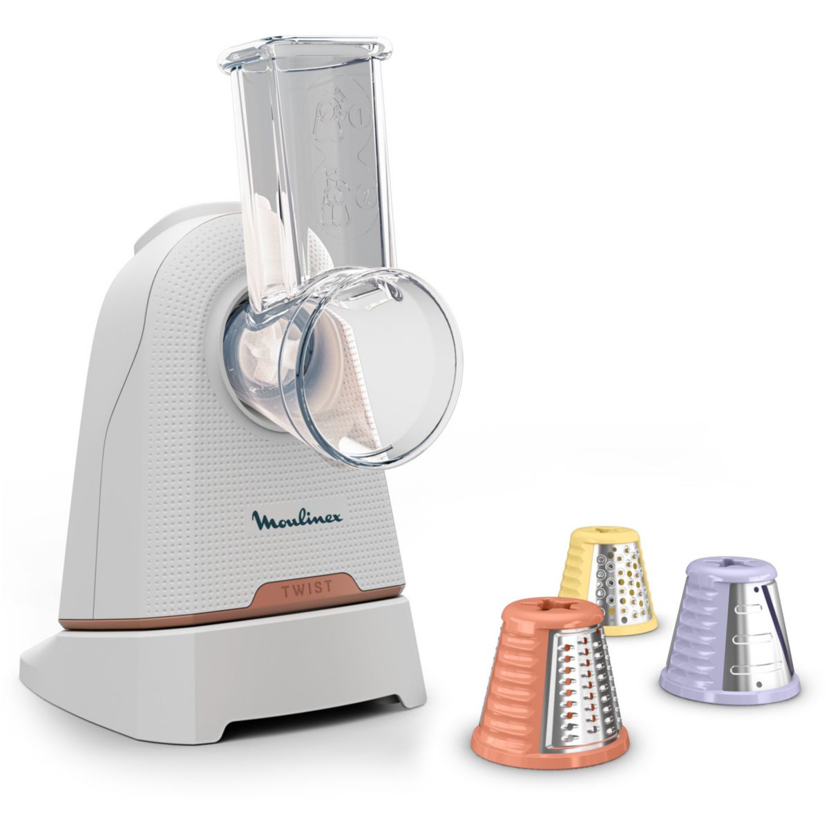 Hachoir Moulinex Fresh Express Twist DK863BE0 Beige | Leroy Merlin