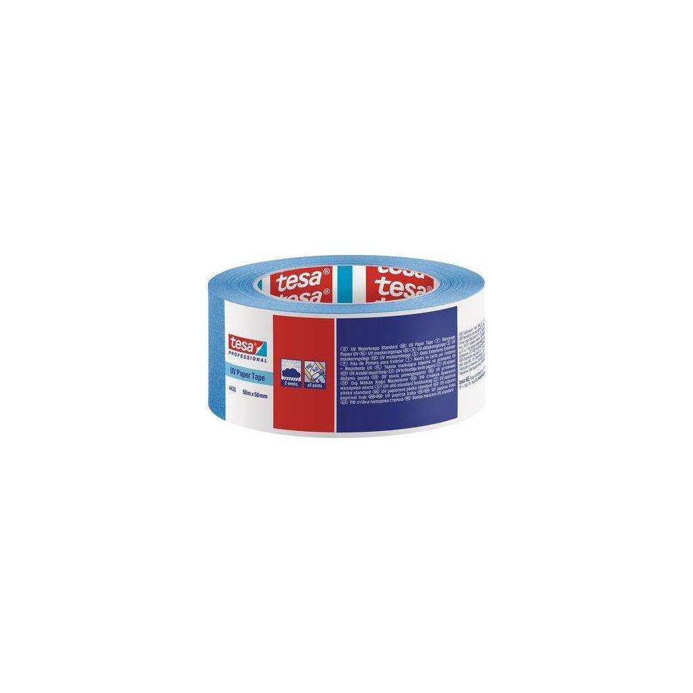 RUBAN DE PAPIER EXTÉRIEUR BLEU 4435 TESA MM 50 ML 50 | Leroy Merlin