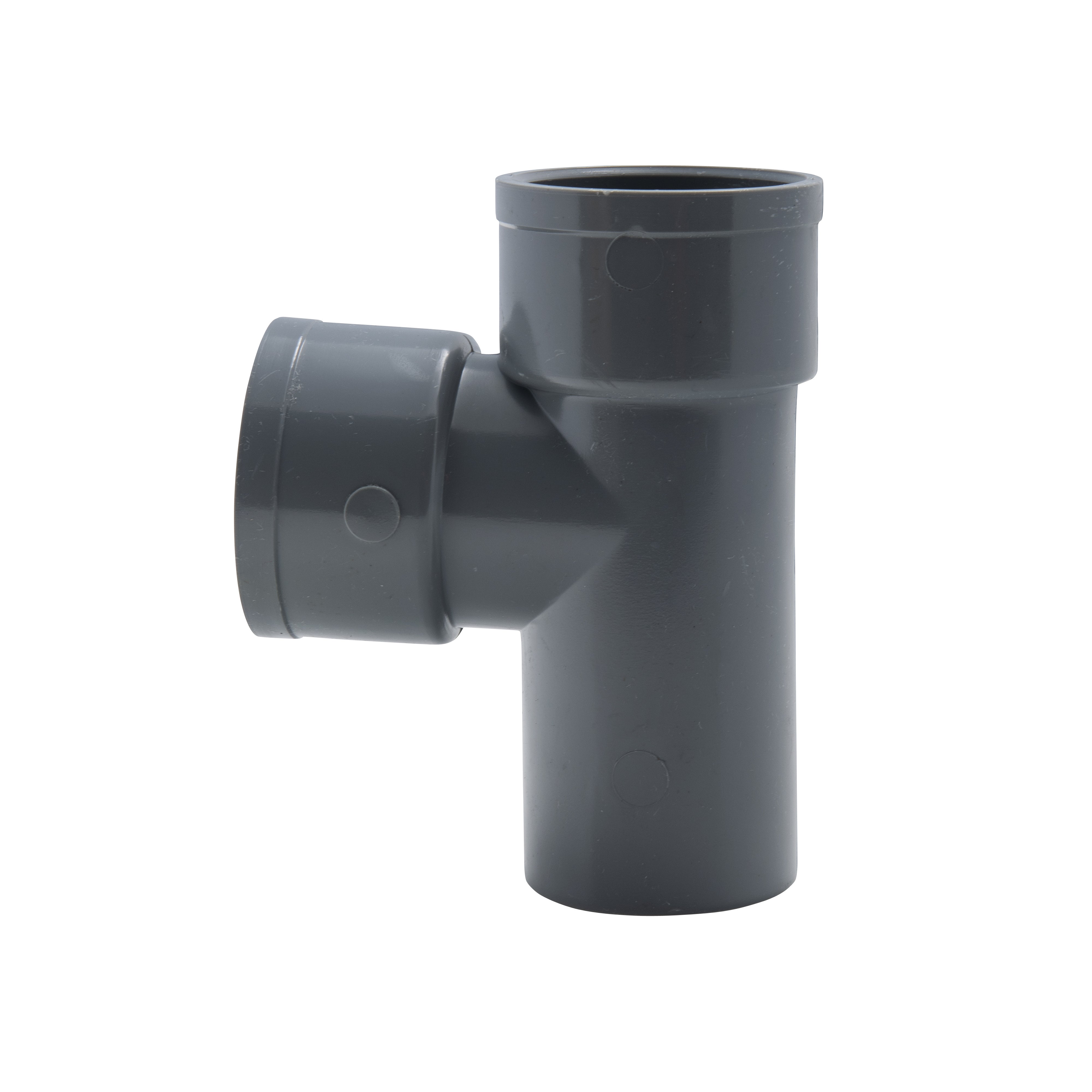 Raccord en Té mâle-femelle 87°30 ø40mm | Leroy Merlin
