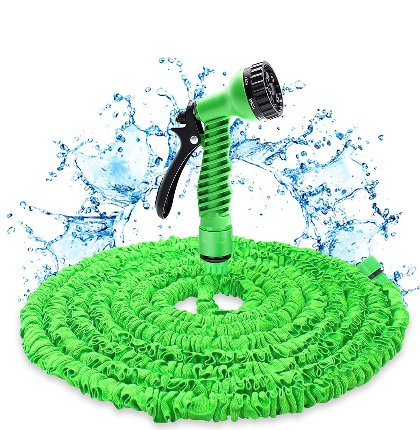 Tuyau Arrosage Extensible 22.5M / 75FT, Tuyau D'arrosage de Buse 7 ...