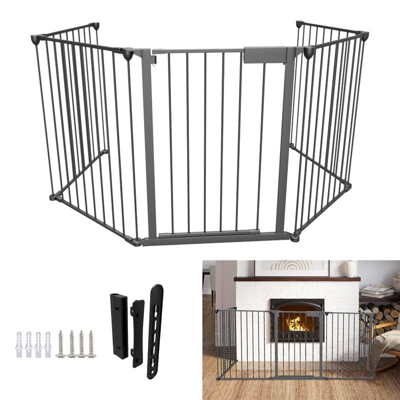 Barrière de Sécurité Grille de protection de cheminée, pliable ...