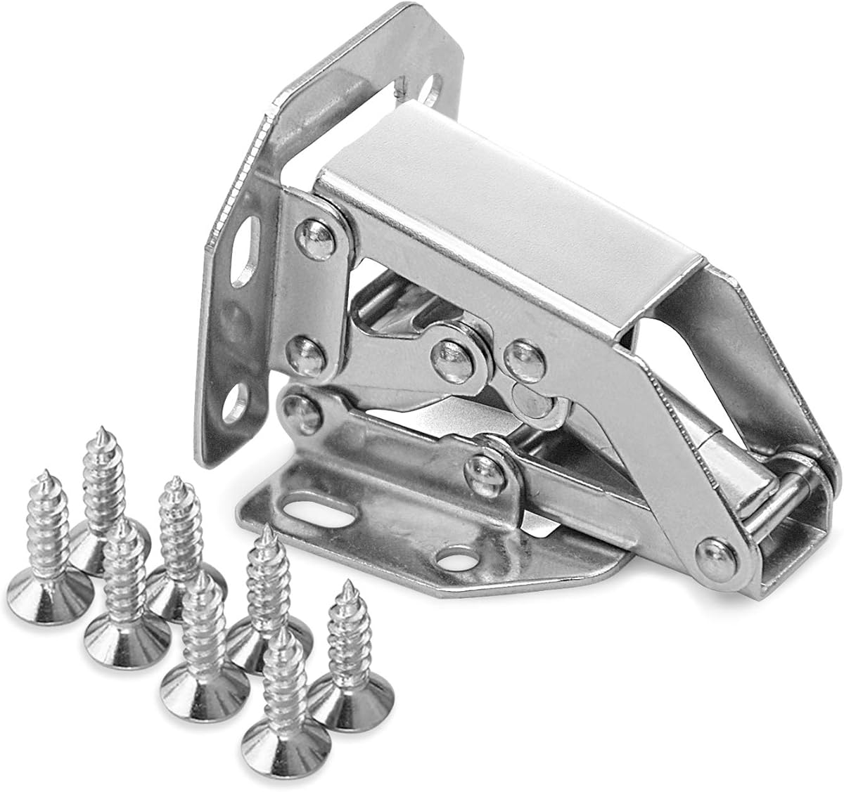 Lot de 8 Charnière Porte Placard en Inox, Charnière Invisible Meubles ...