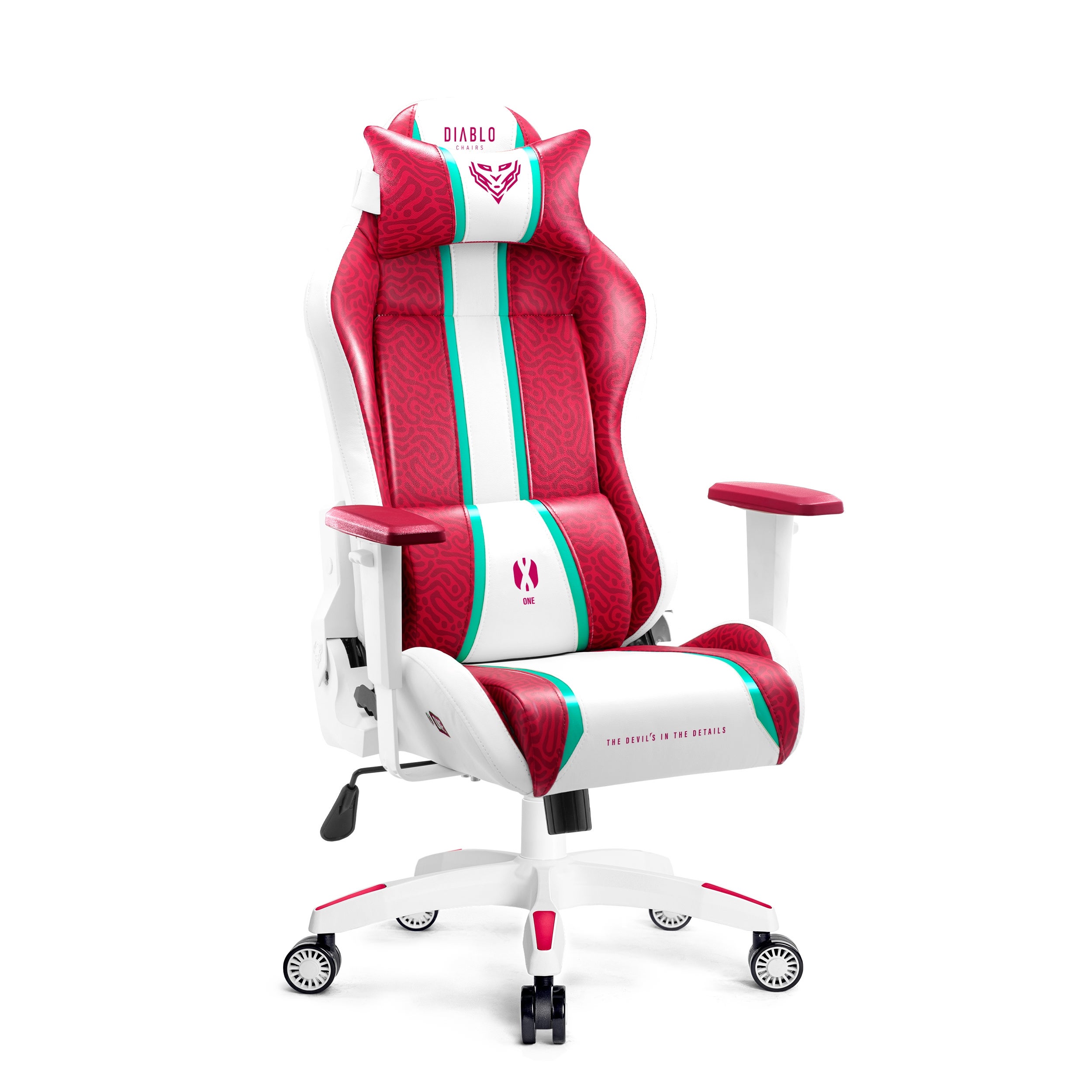 Diablo Gaming Chaise X-ONE 2.0 Fauteuil Gamer, Candy Rose, Normal (L ...