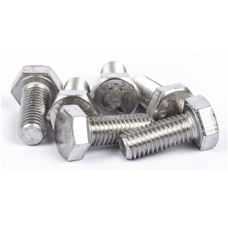 Vis métaux inox A2 tête hexagonale - 100 pcs - 5 mm - 30 mm | Leroy Merlin