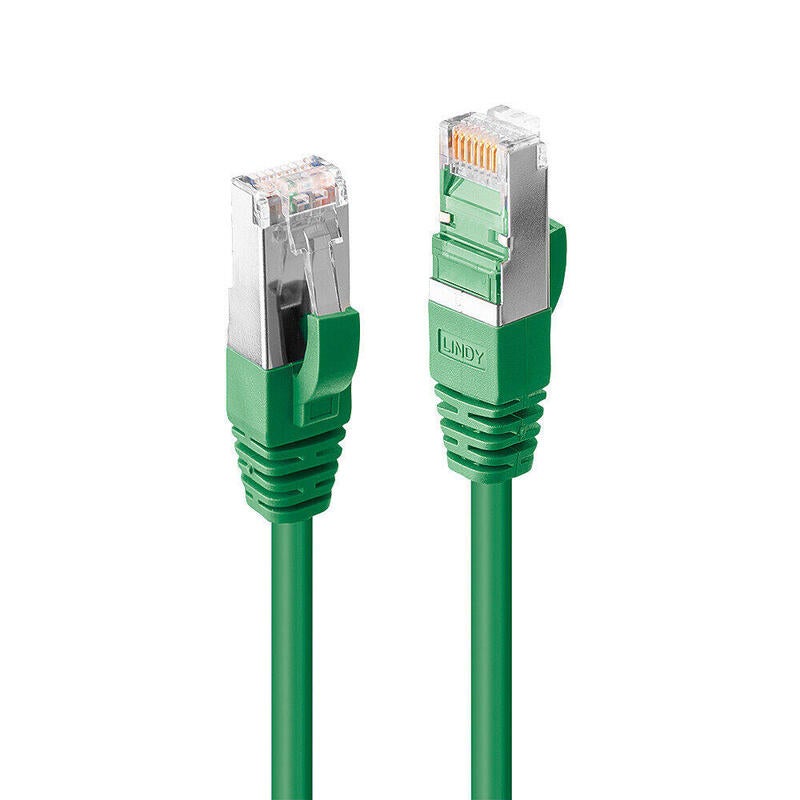 Lindy cable de red cat6 s ftp lszh verde 1.00m | Leroy Merlin