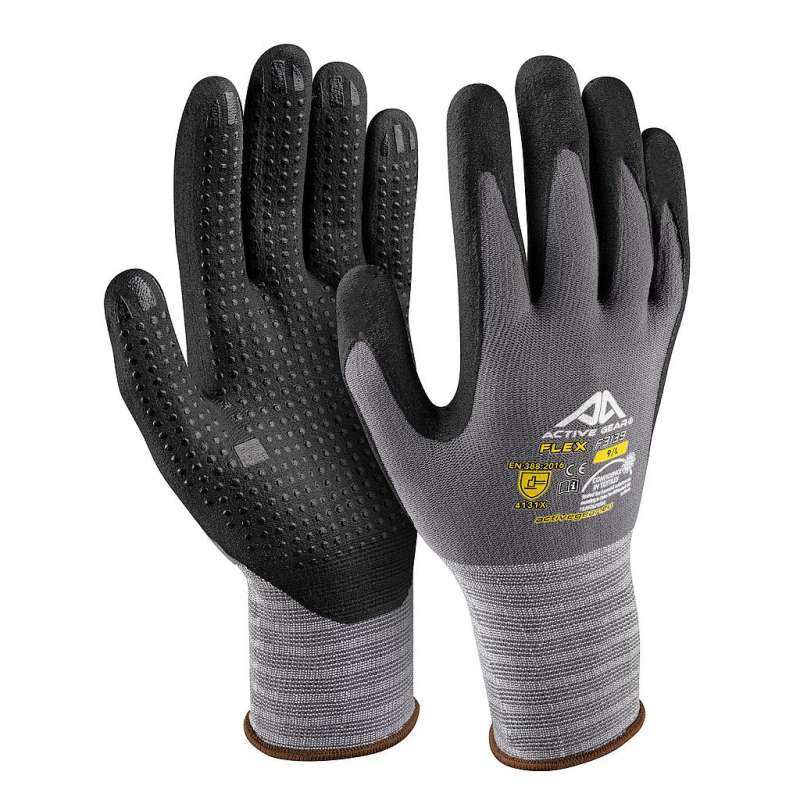Gants de précision avec picots active flex f3140 - Taille : 10 - ACTIVE GEAR | Leroy Merlin