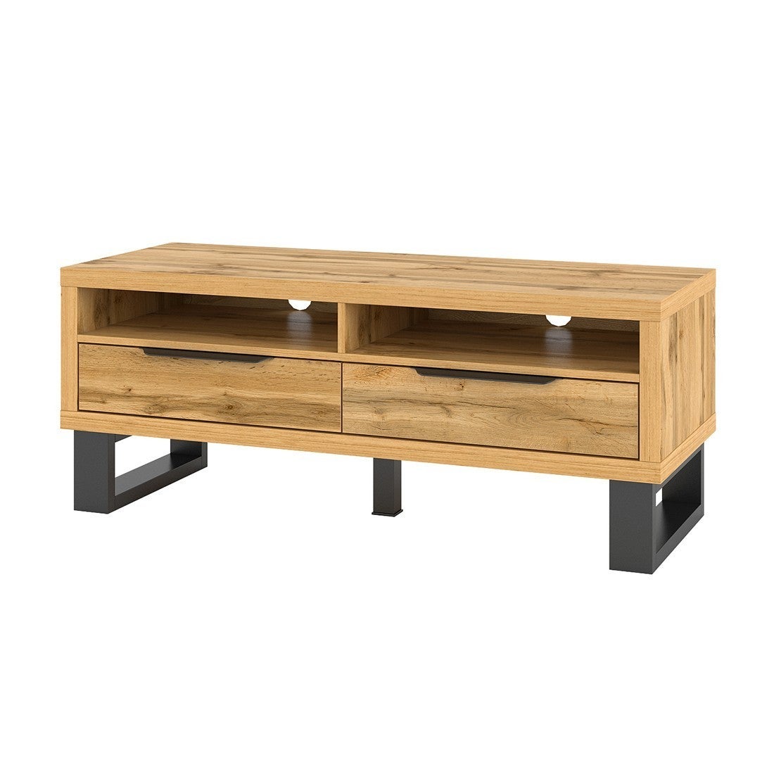Mueble para TV 120cm colección MILO. Color roble. Estilo diseño ...