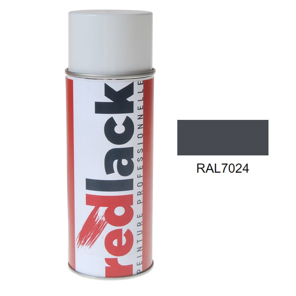 Vernice spray Grigio grafite RAL 7024 Redlack multisupporto satinato ...