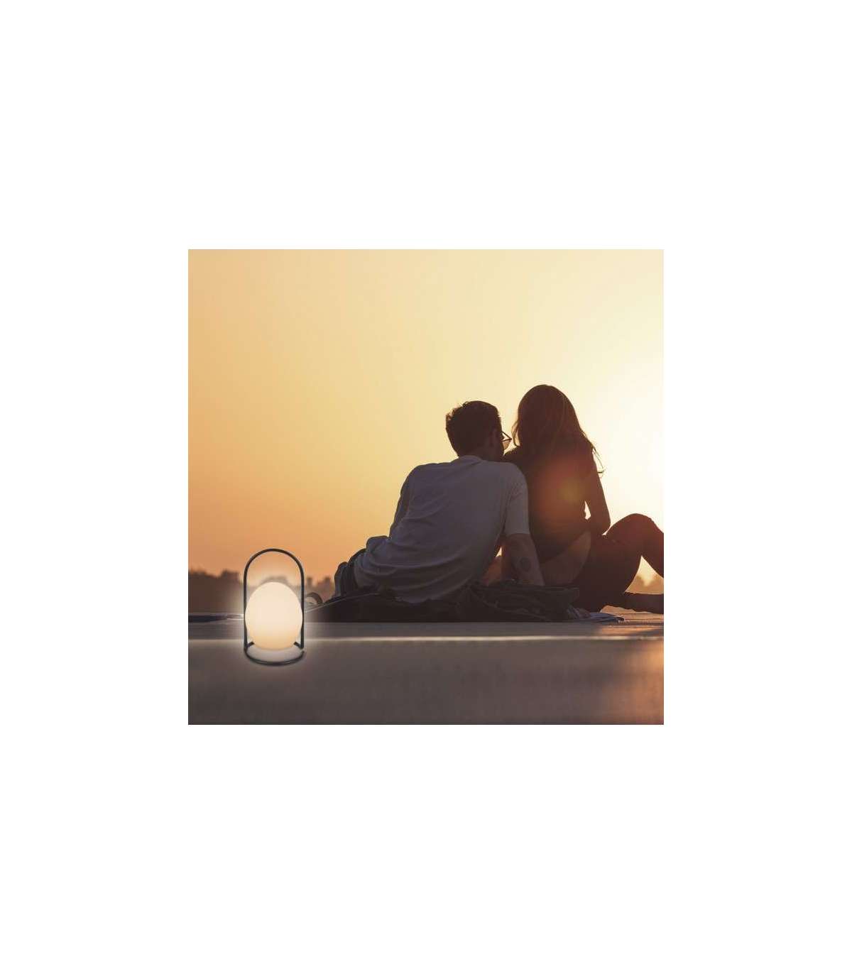 Sobremesa modelo Capriles acabado negro 29cm(alto) 17cm(ancho) 17cm(fondo | Leroy Merlin