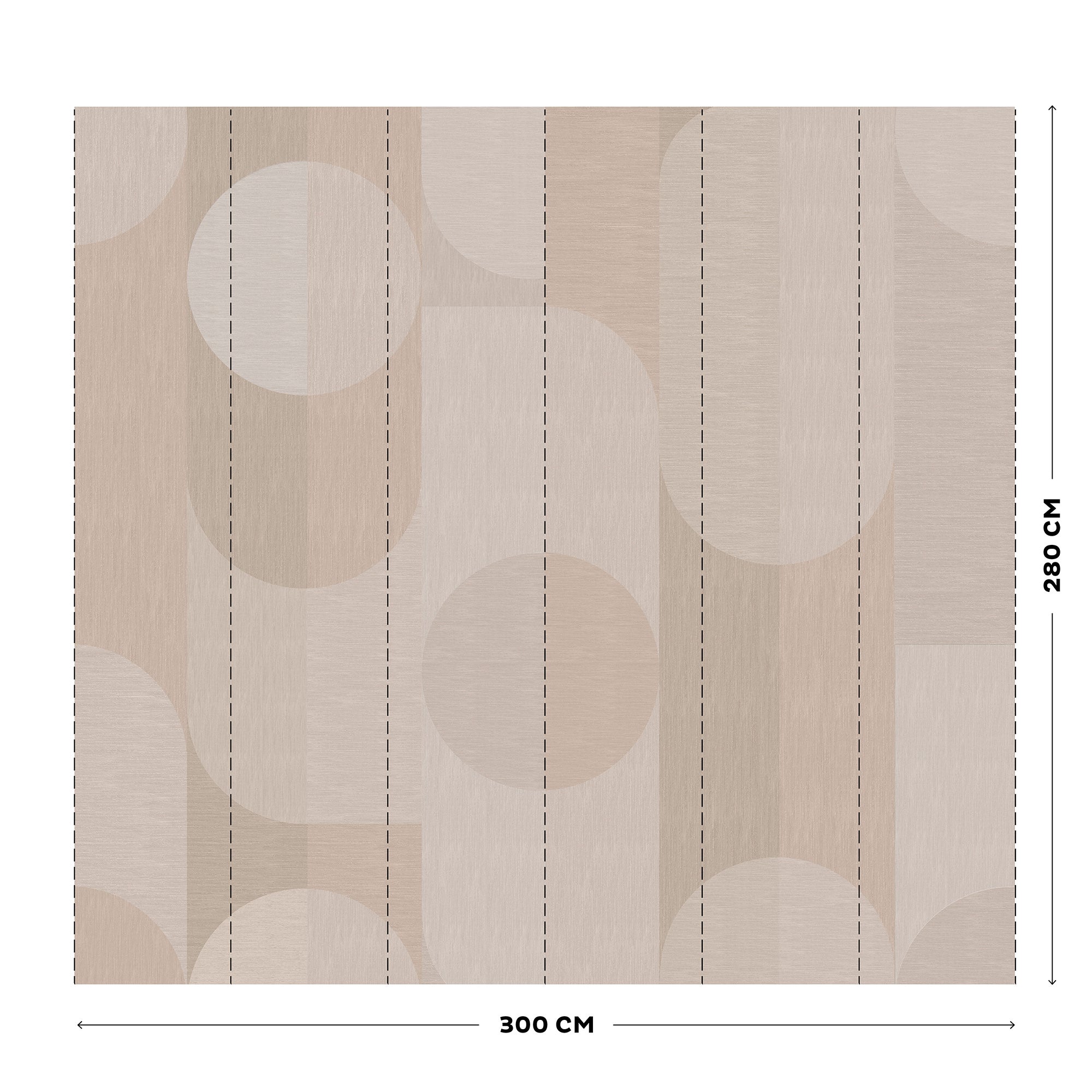 Papier peint panoramique Finley 280 x 300cm | Leroy Merlin