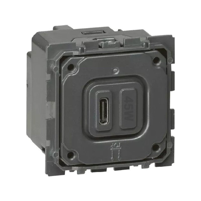 Prise simple USB Céliane Type-C 45W Power Delivery (067470) | Leroy Merlin