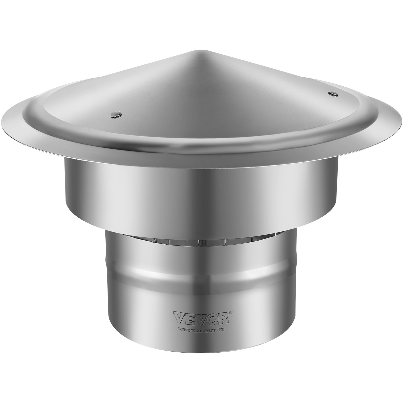 Chapeau de Cheminée Φ150 mm Chapeau de Conduit de Cheminée Base Ronde ...