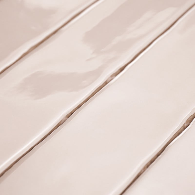 Azulejo Creta-50 Rosa - 5x50 cm - Brillante - Pasta blanca | Leroy Merlin