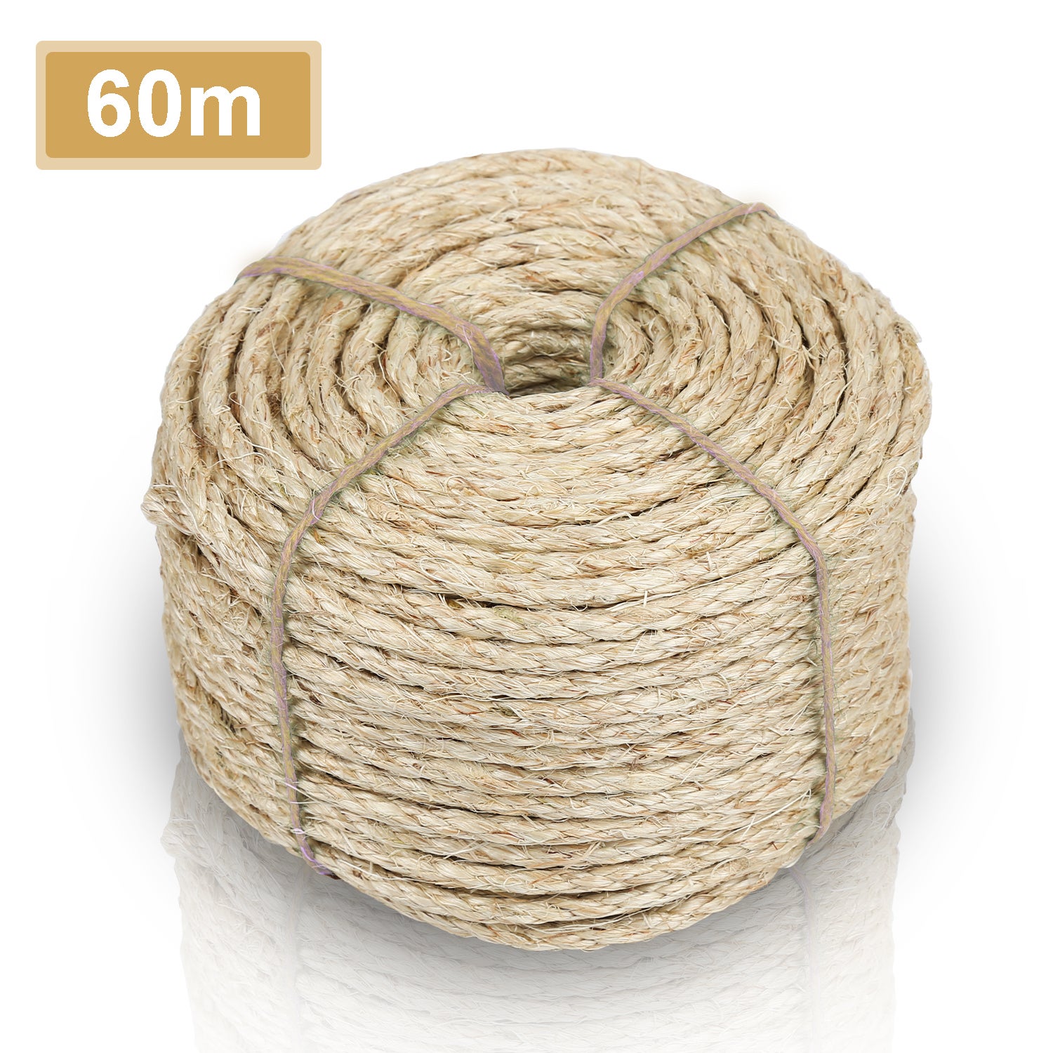 Chats en el cordón de sisal no tratado GRIFFING CAT 6 mm 2500*0.6 cm ...