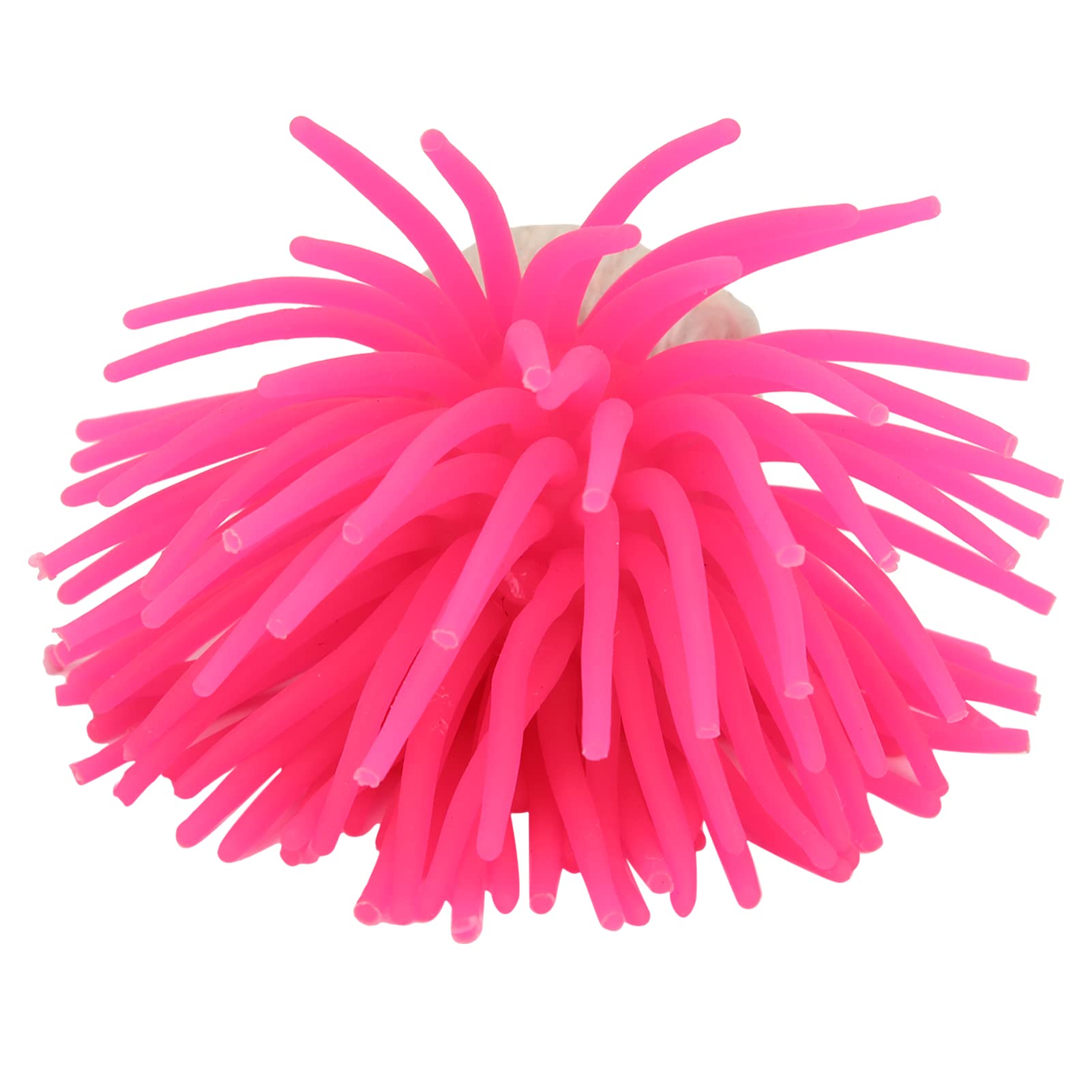 Decoración de acuario Coral Productos de silicona suave Erizo de mar ...