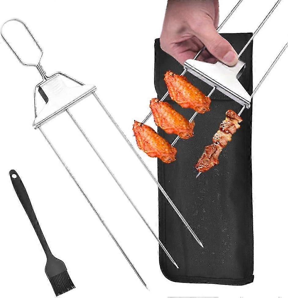 Fourchette à barbecue à trois usages, fourchette à barbecue à trois ...