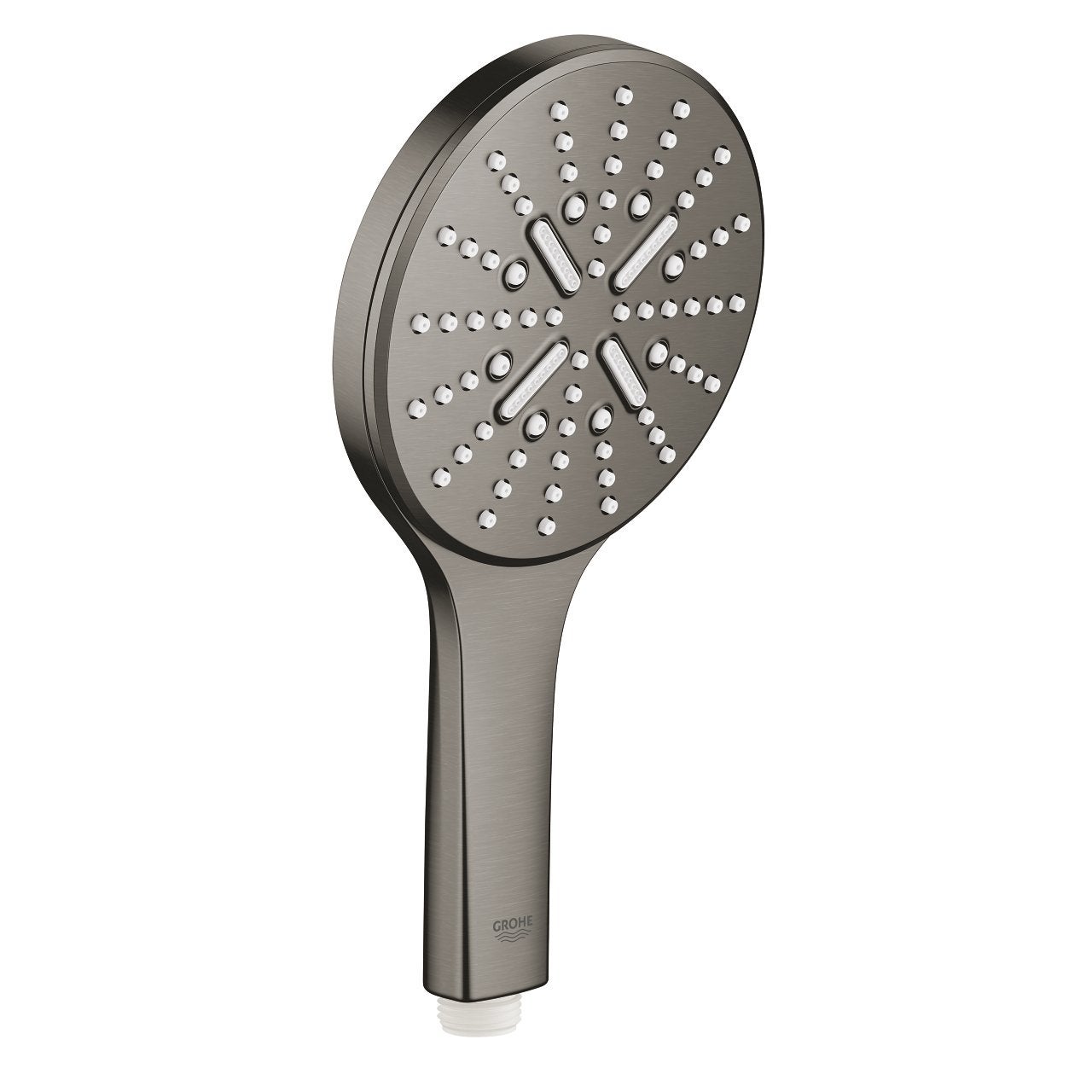 GROHE Douchette 3 jets Rainshower smartactive 130 Hard Graphite Brossé ...