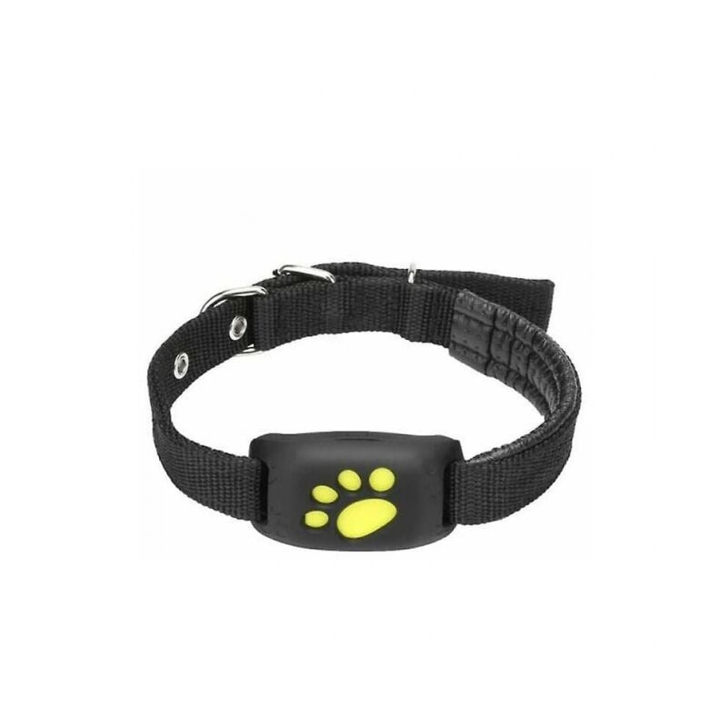 Collares de mascotas negro perros gatos seguimiento GPS rastreador GPS ...