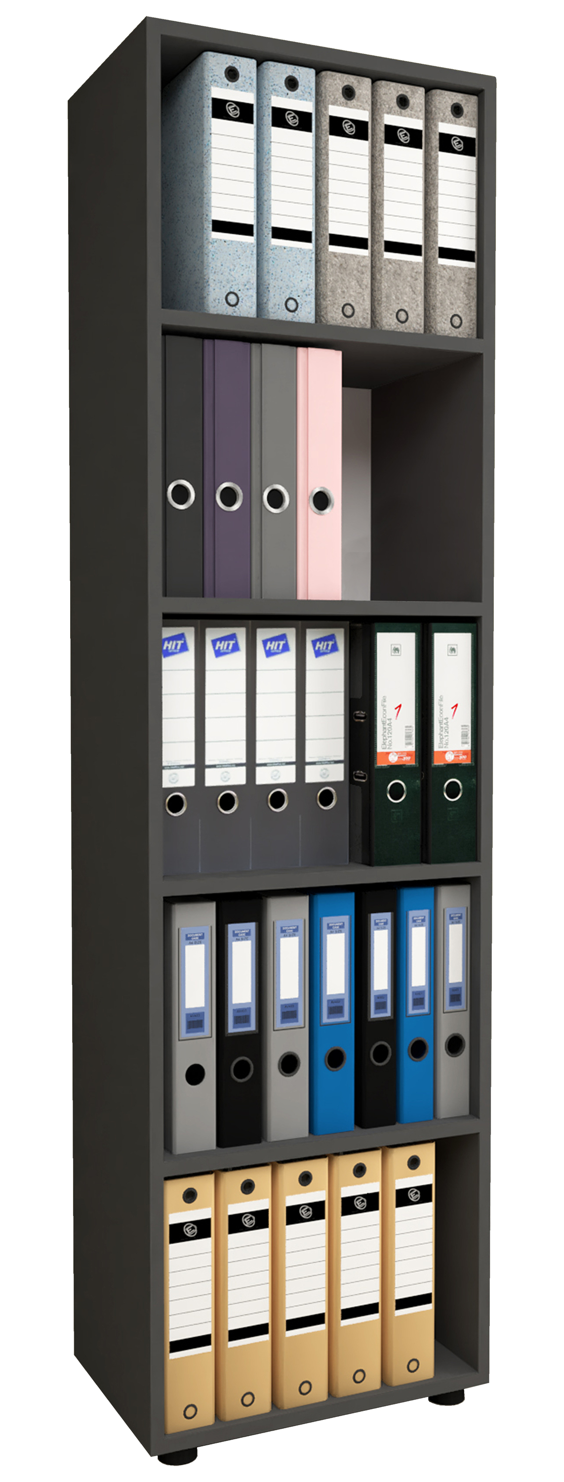 Étagère de bureau en bois Étagère à dossiers Ulas 5f | Leroy Merlin