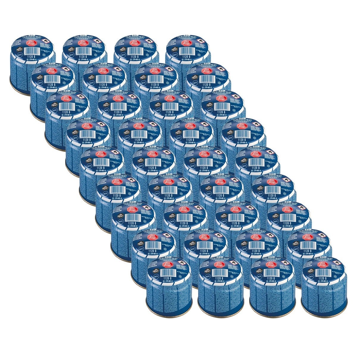 Pack 36 cartuchos de gas 190g KEMPER Butano perforable gas de seguridad ...