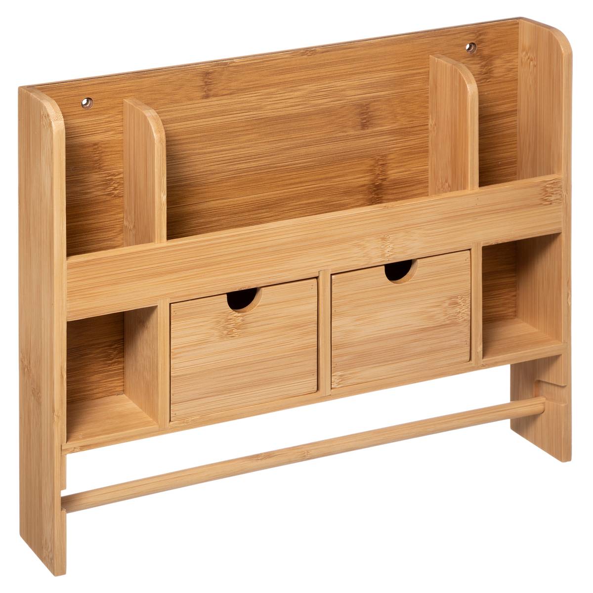 Especiero de pared con cajones de bambú - 5Five | Leroy Merlin