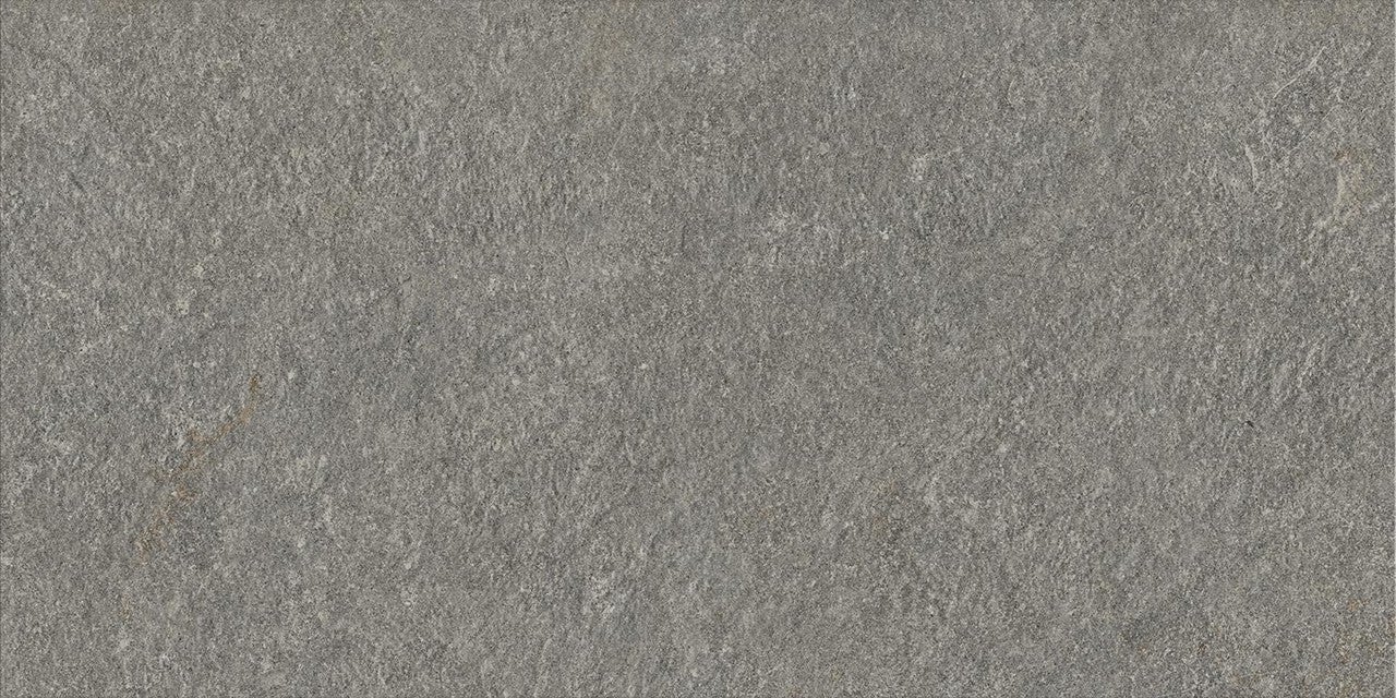 Carrelage effet Pierre Quartzite Gris Fumé 60x30x0,9 cm Mat Venturo ...