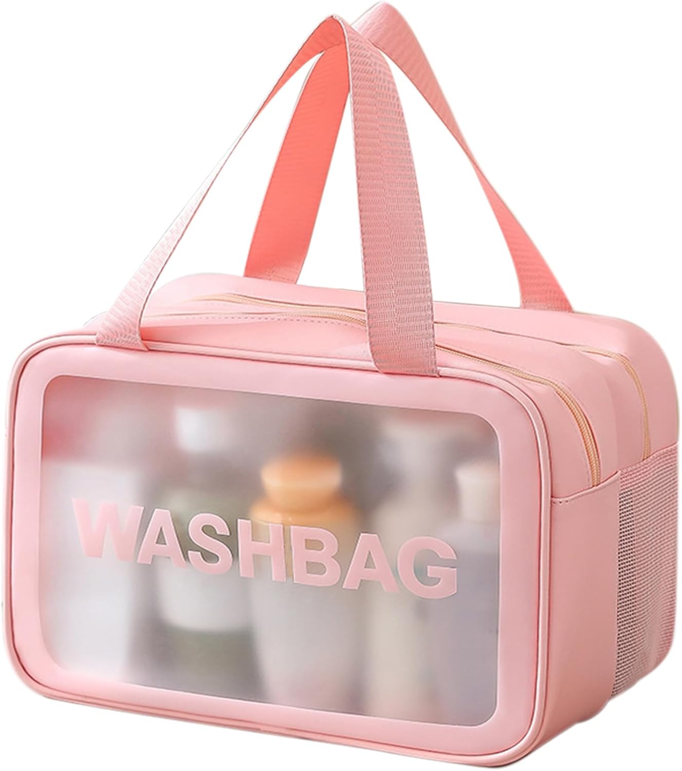 Trousse De Toilette Transparente,Séparation Sèche et Humide Trousses ...