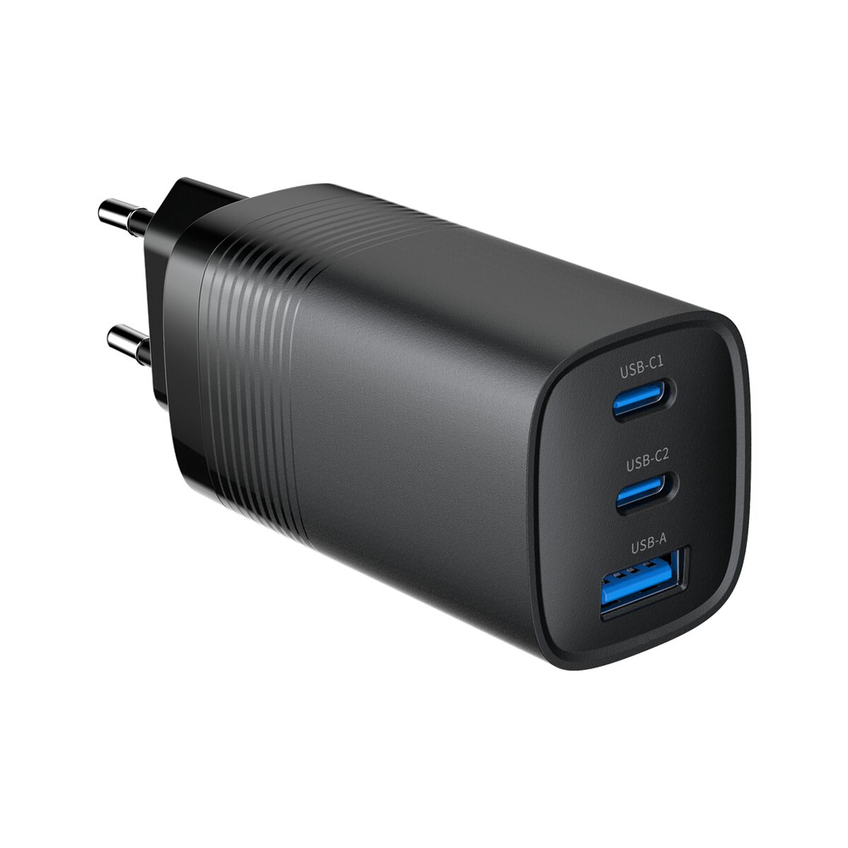 Cargador de Pared GEMBIRD TA-UC-PDQC65-01-BK Negro 65 W (1 unidad ...