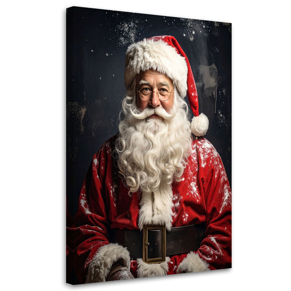 Image sur Toile Père Noël cadeaux hiver 70x100 | Leroy Merlin