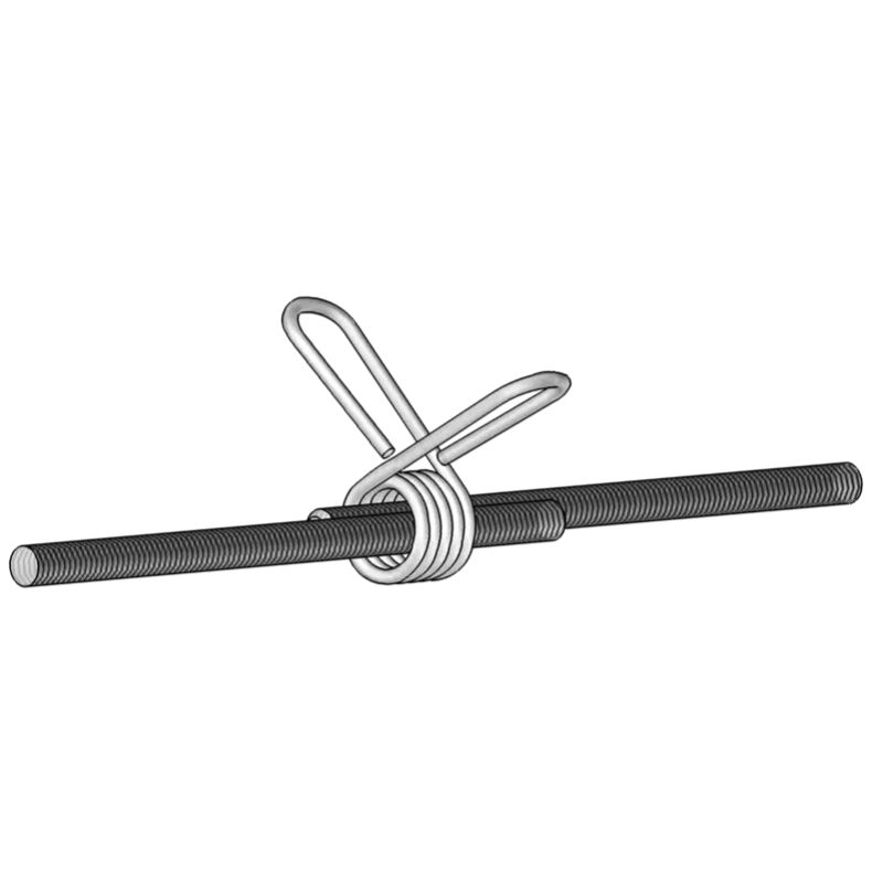 Ressort pour liaison tige filetée Isotech (boite 100 u.) | Leroy Merlin