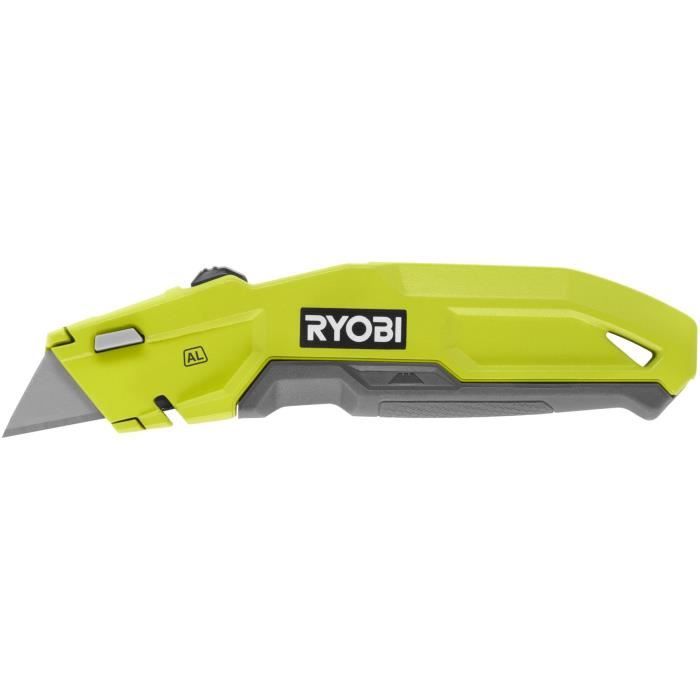 Cortadora de cuchilla retráctil - RYOBI - Aluminio | Leroy Merlin
