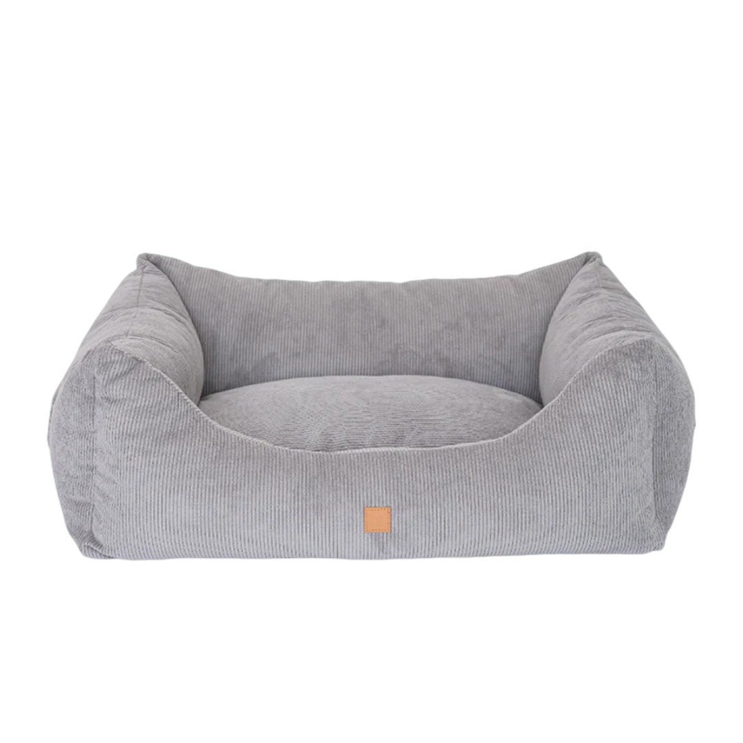 Pet and Co - Kingston Cordon Double Face Lit pour Chien, Gris | Leroy ...