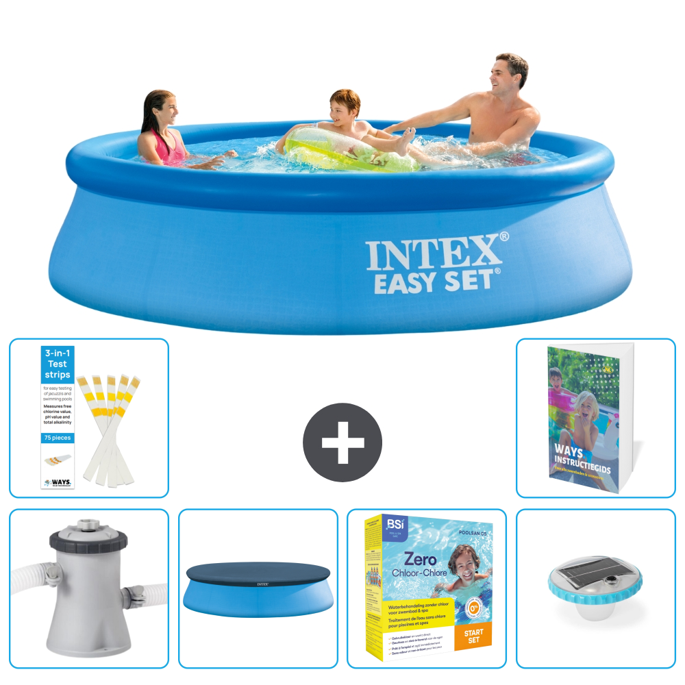 Intex Piscina Easy Set Rotonda - 305x76 cm - 7-pezzi S178 | Leroy Merlin