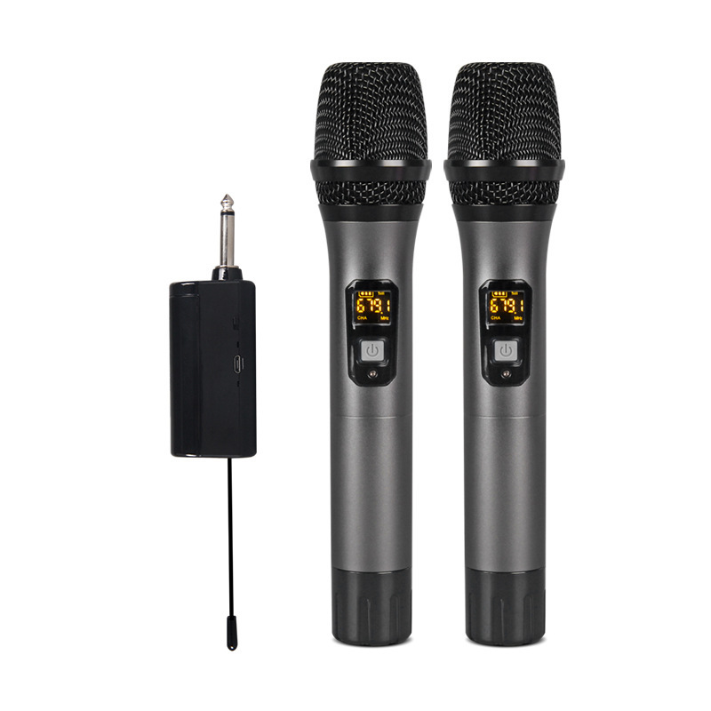 2 microfoni wireless Bluetooth Reverb con cavo porta Android LOV_001063 ...