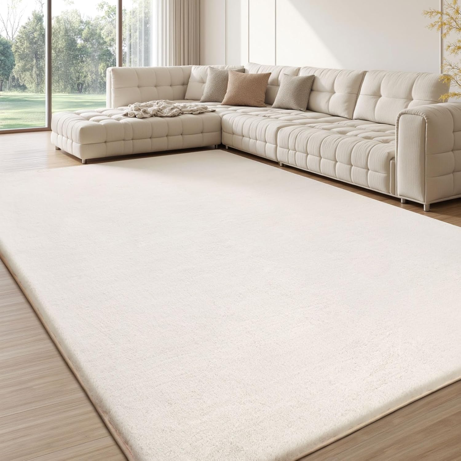 Tappeto lavabile in lavatrice 120x160 cm – pelo 10 mm – antiscivolo e ...